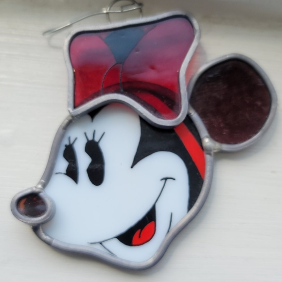 Disney | Art | Minnie Mouse Stained Glass | Poshmark